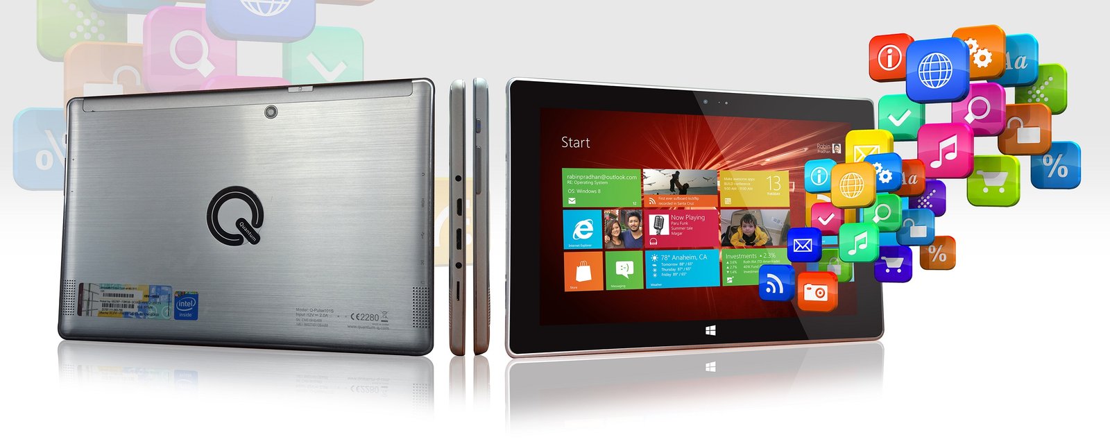 Quantum launches Q-PULSE 101 tablet at GITEX Shopper 2014 - Channel ...